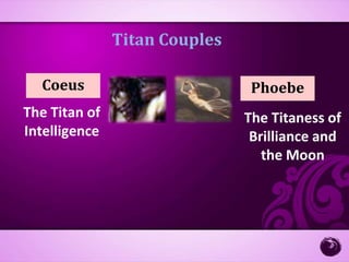 Greek Gods | PPTX