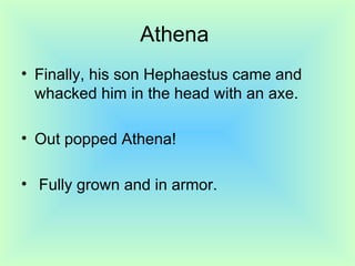 Greek gods and goddesses | PPT