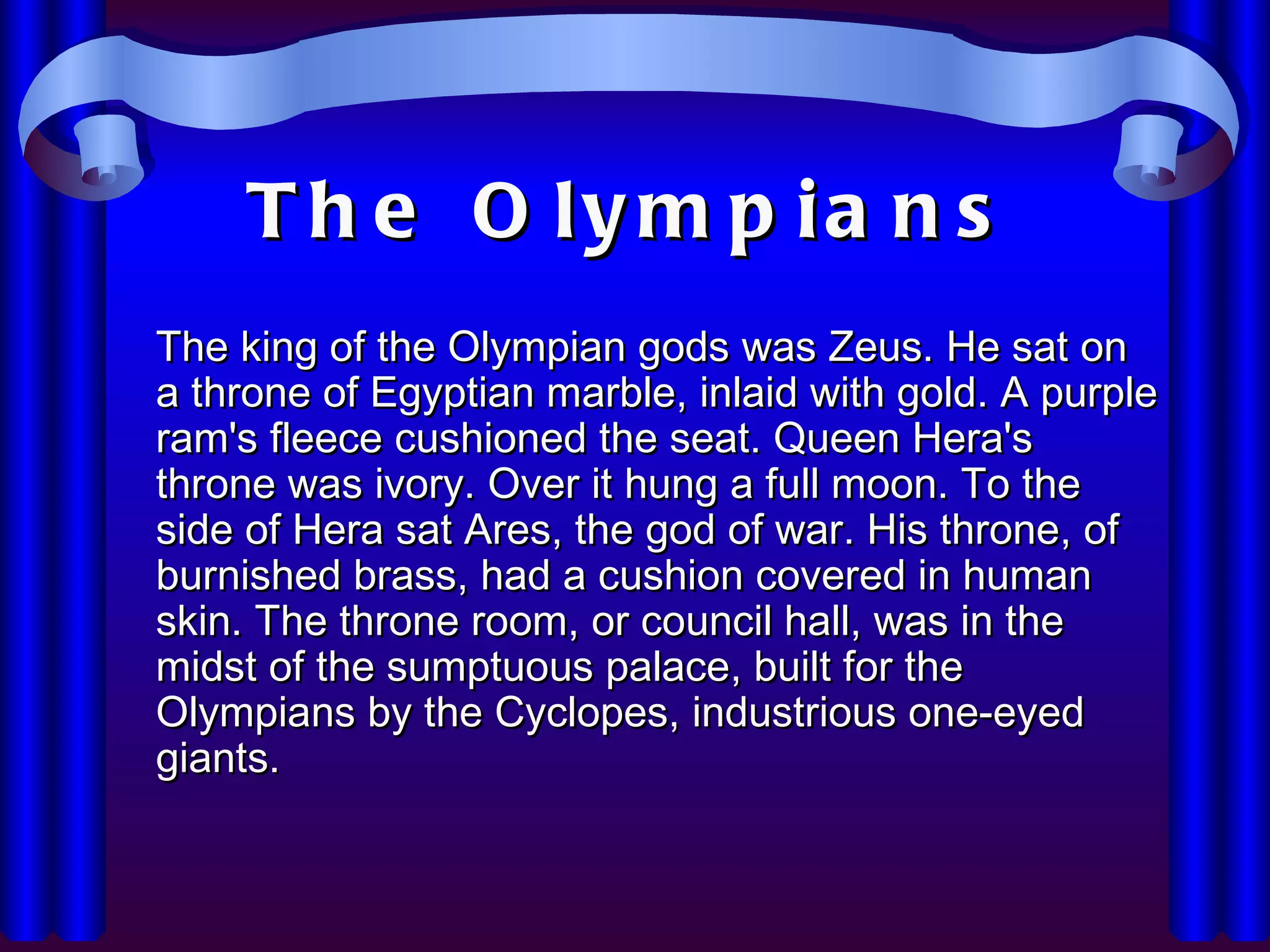 Greek Gods and Goddesses | PPT