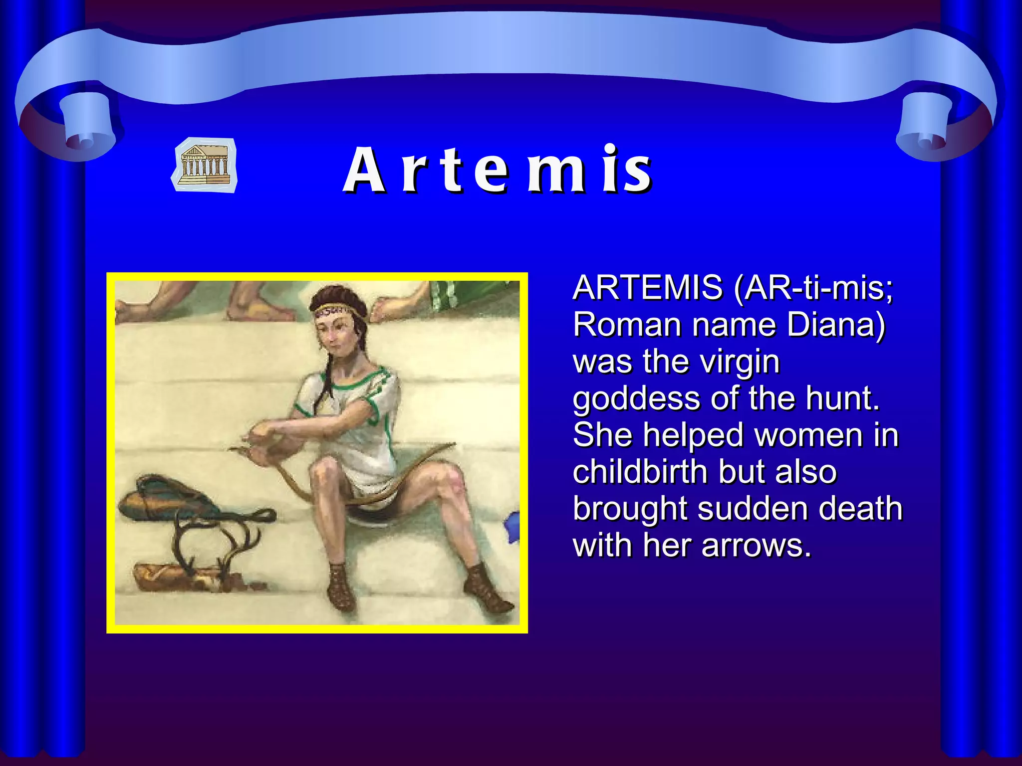 Greek Gods and Goddesses | PPT