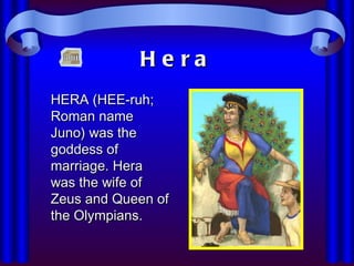 Greek Gods and Goddesses | PPT