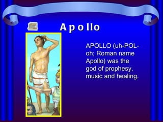 Greek Gods and Goddesses | PPT