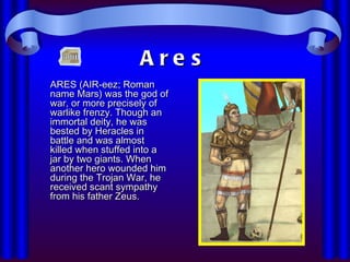 Greek Gods and Goddesses | PPT