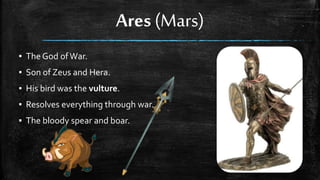 Greek gods and goddesses | PPTX