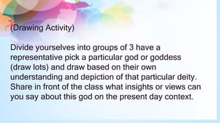 Greek gods and goddesses | PPTX