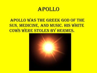 Greek gods charlesvesely6 | PPTX