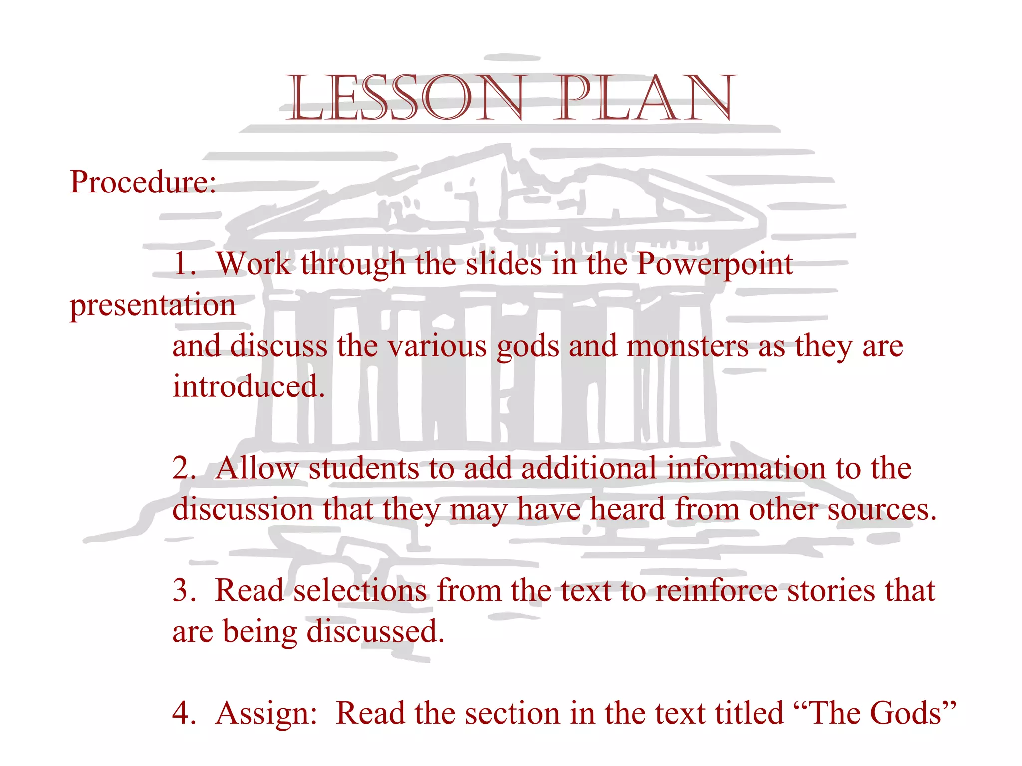 Greek gods introduction, Powerpoint | PPT