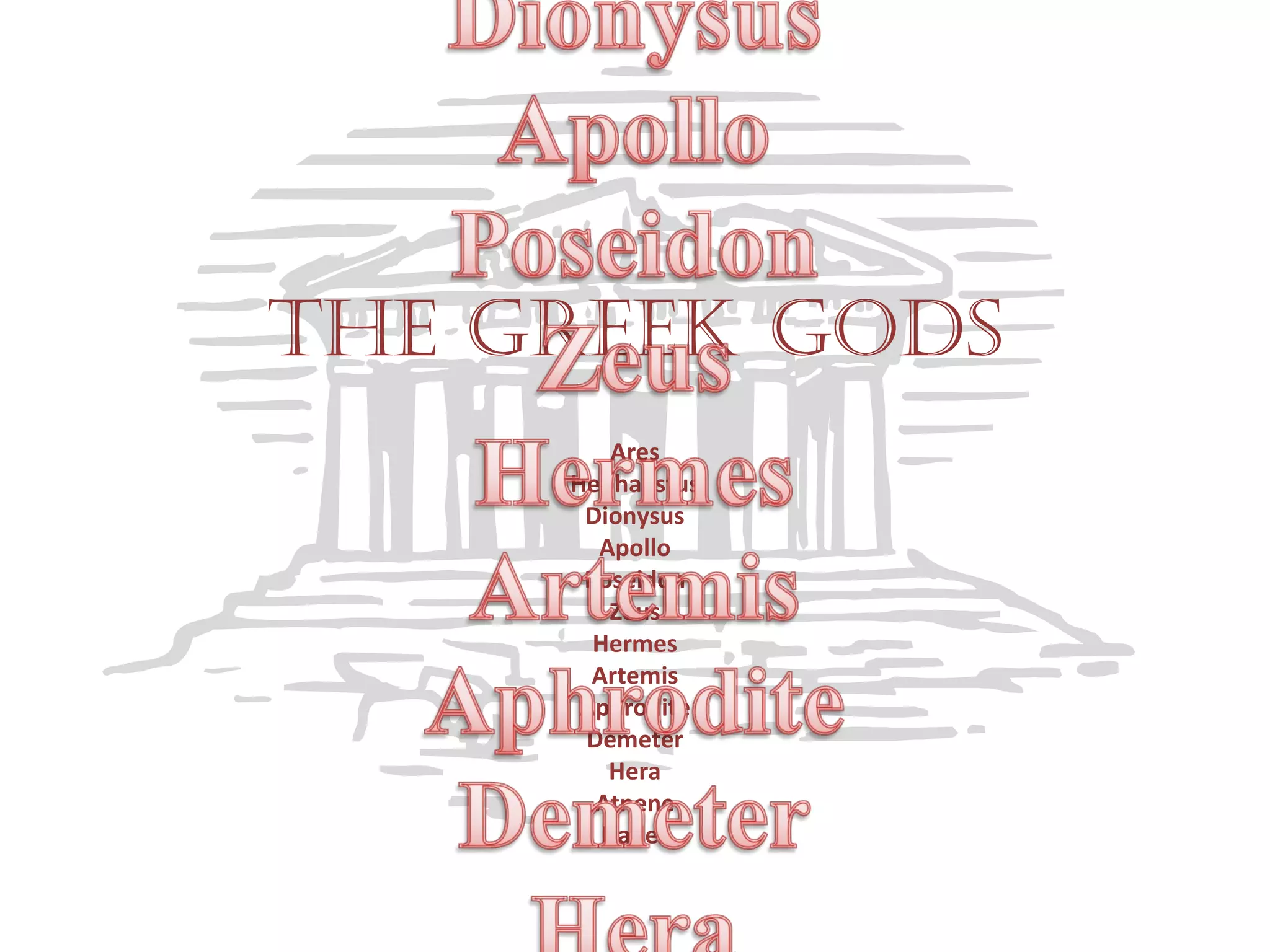 Greek gods introduction, Powerpoint | PPT