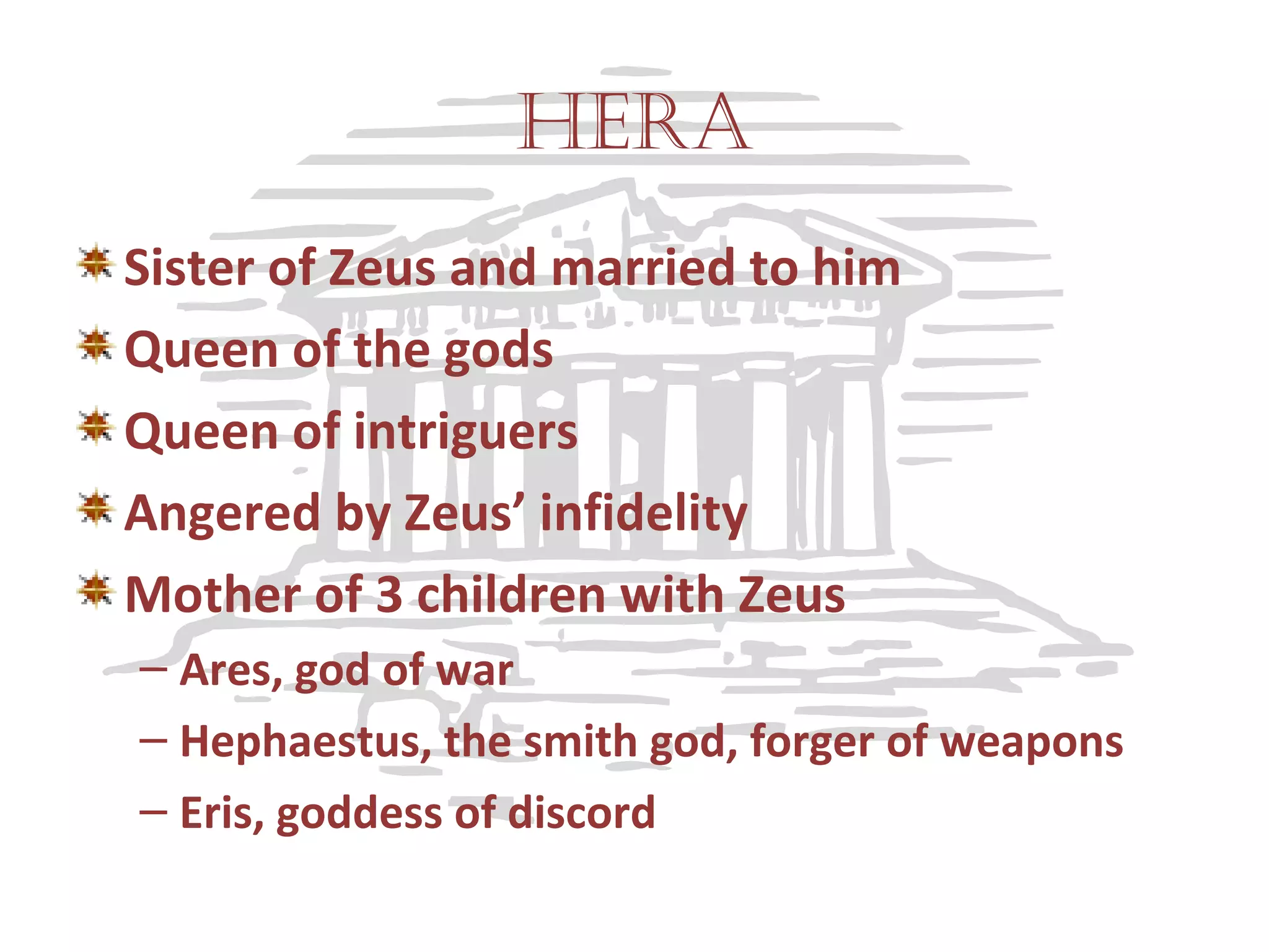 Greek gods introduction, Powerpoint | PPT