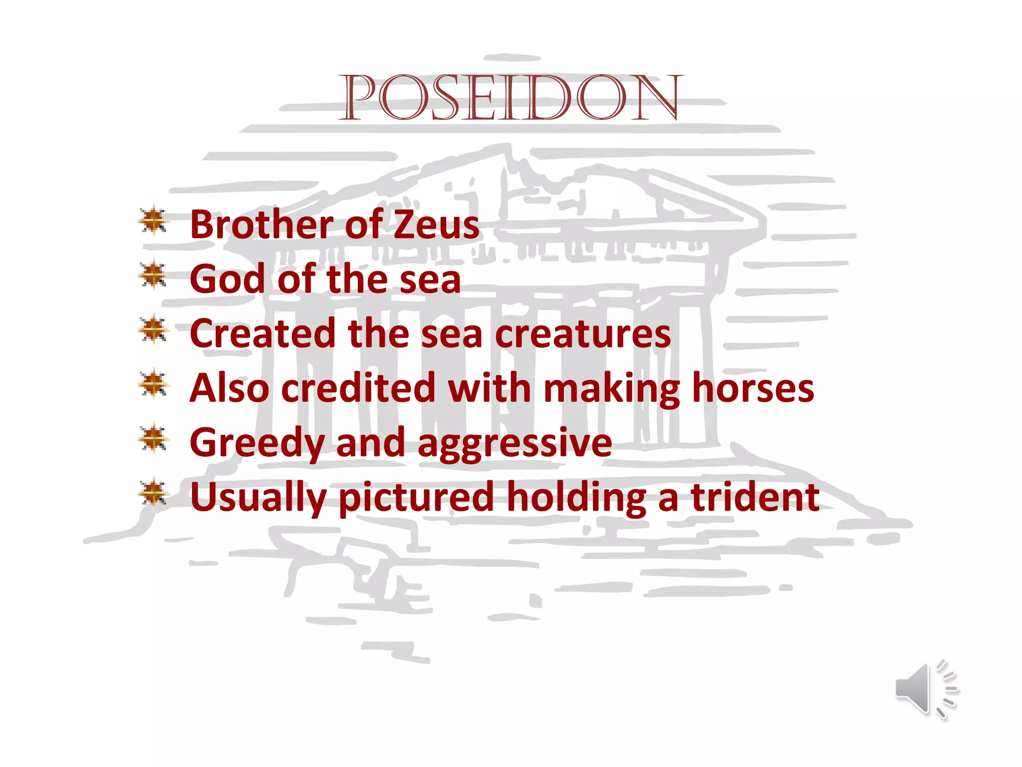 Greek gods introduction, Powerpoint | PPT