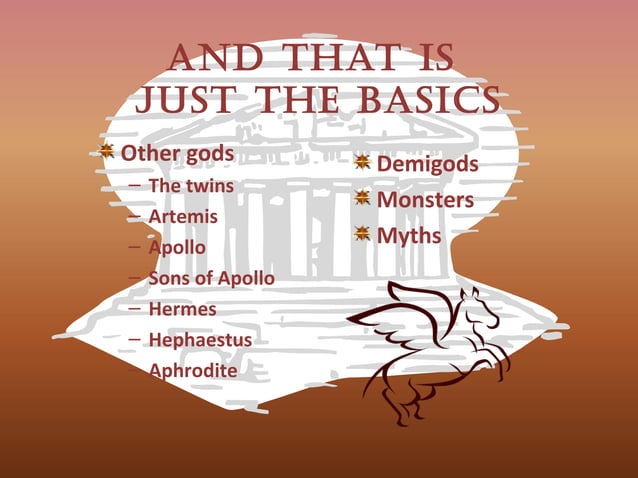Greek gods introduction, Powerpoint | PPT
