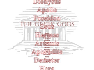 Greek gods introduction, Powerpoint | PPT