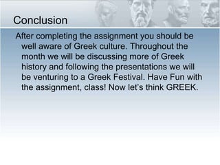 Greek Heritage Month Presentation | PPTX