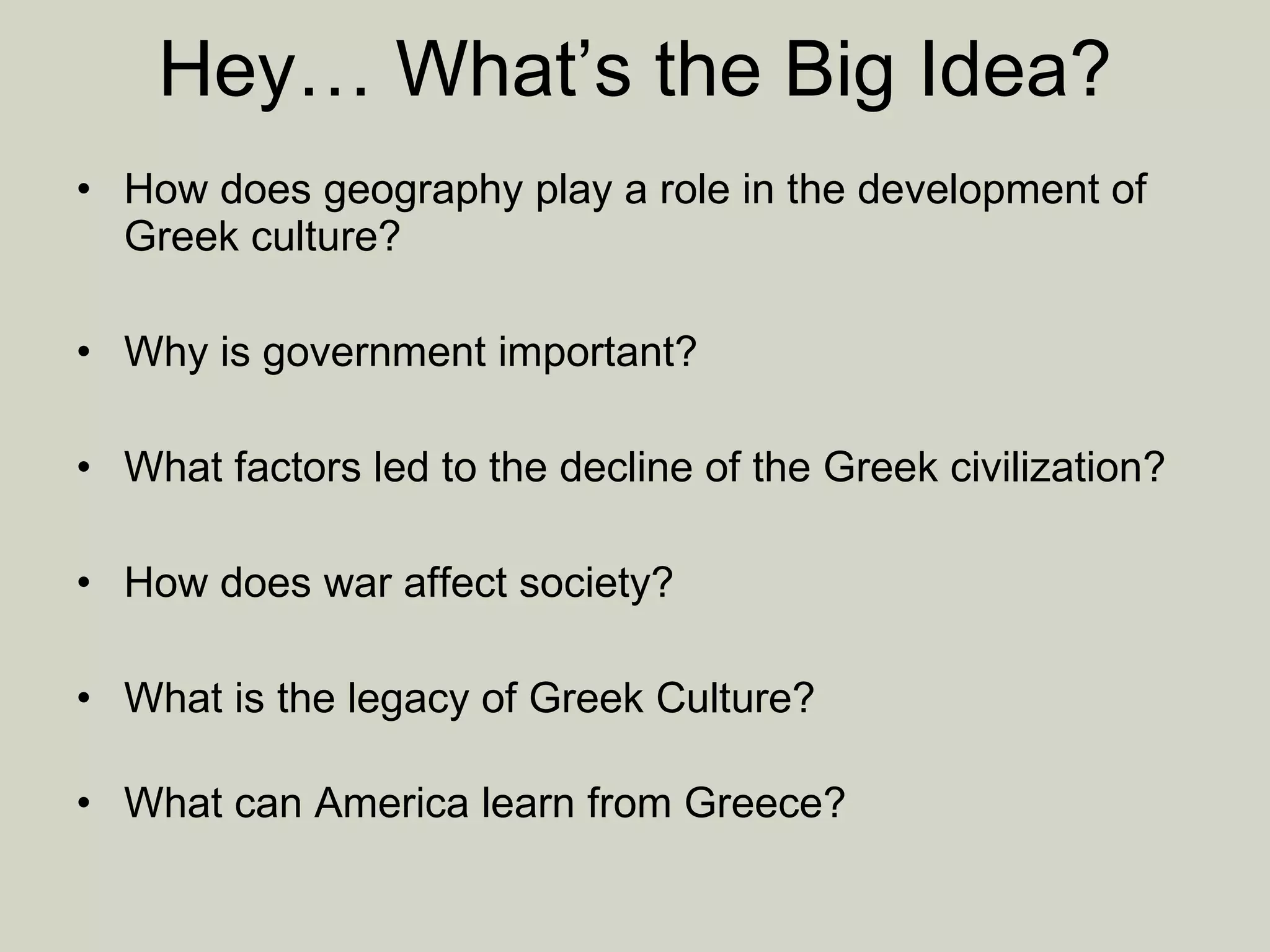 Greek intro with notetaking strategies | PPT