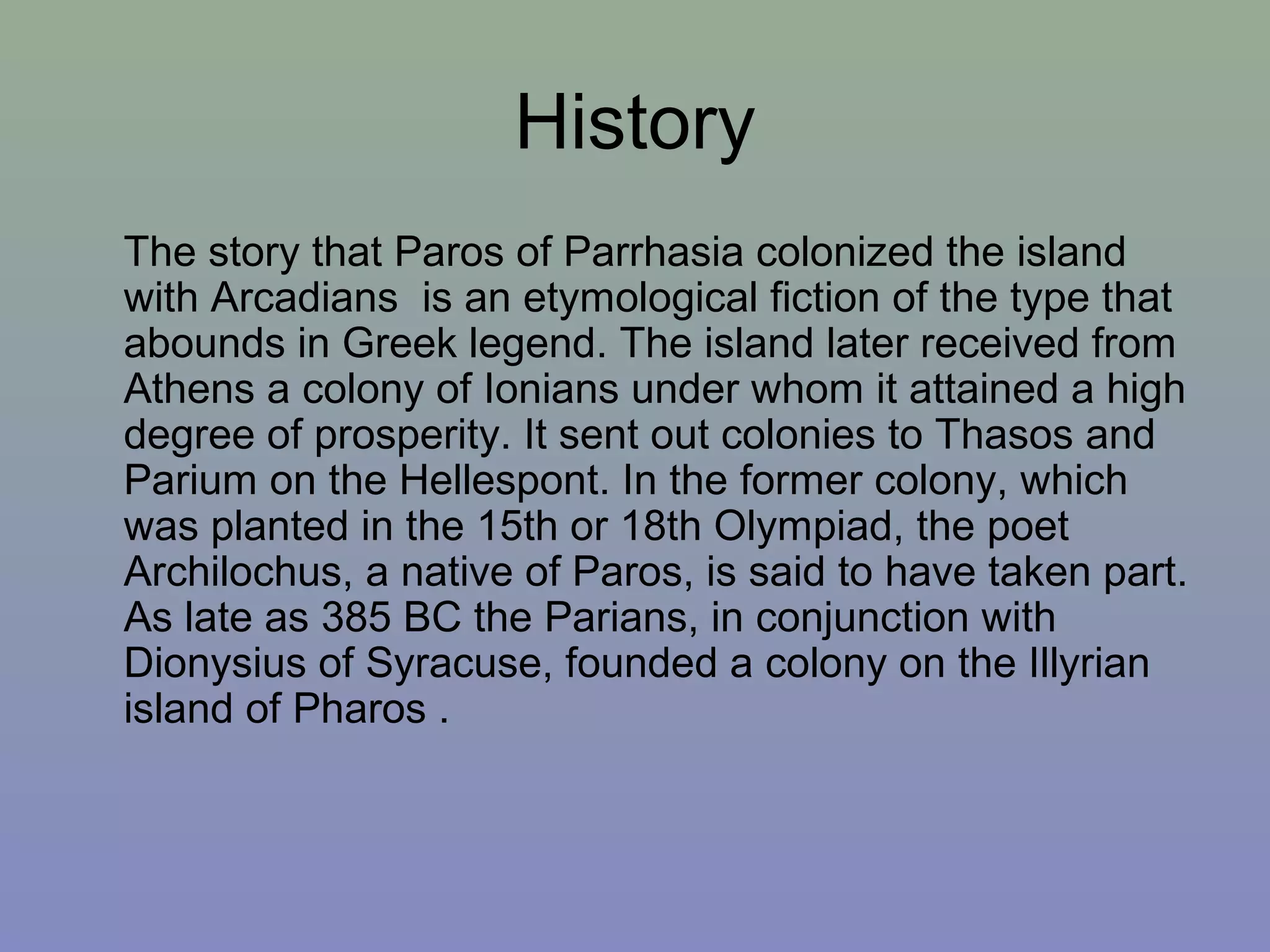 Greek islands paros | PPT | Europe Travel | Travel Locations