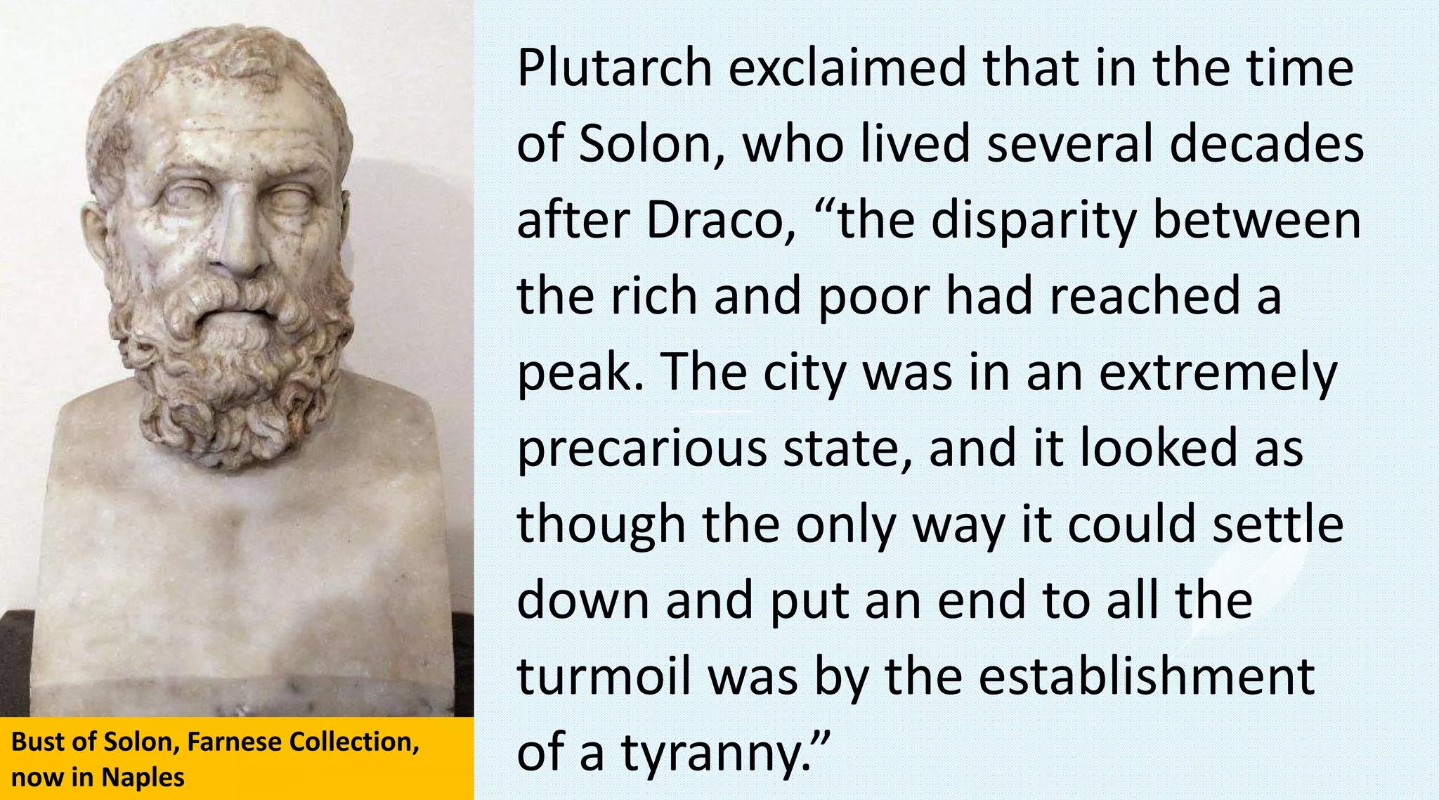 Draco, Solon, and Cleisthenes, Democracy and Justice in Ancient Greece ...