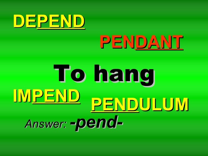 Greek & Latin Roots 1