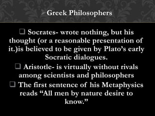 Greek literature | PPTX