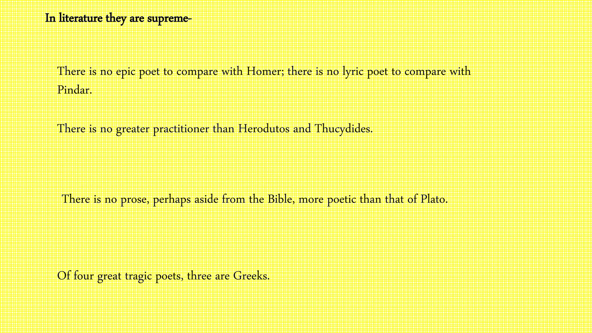 Greek literature | PPTX