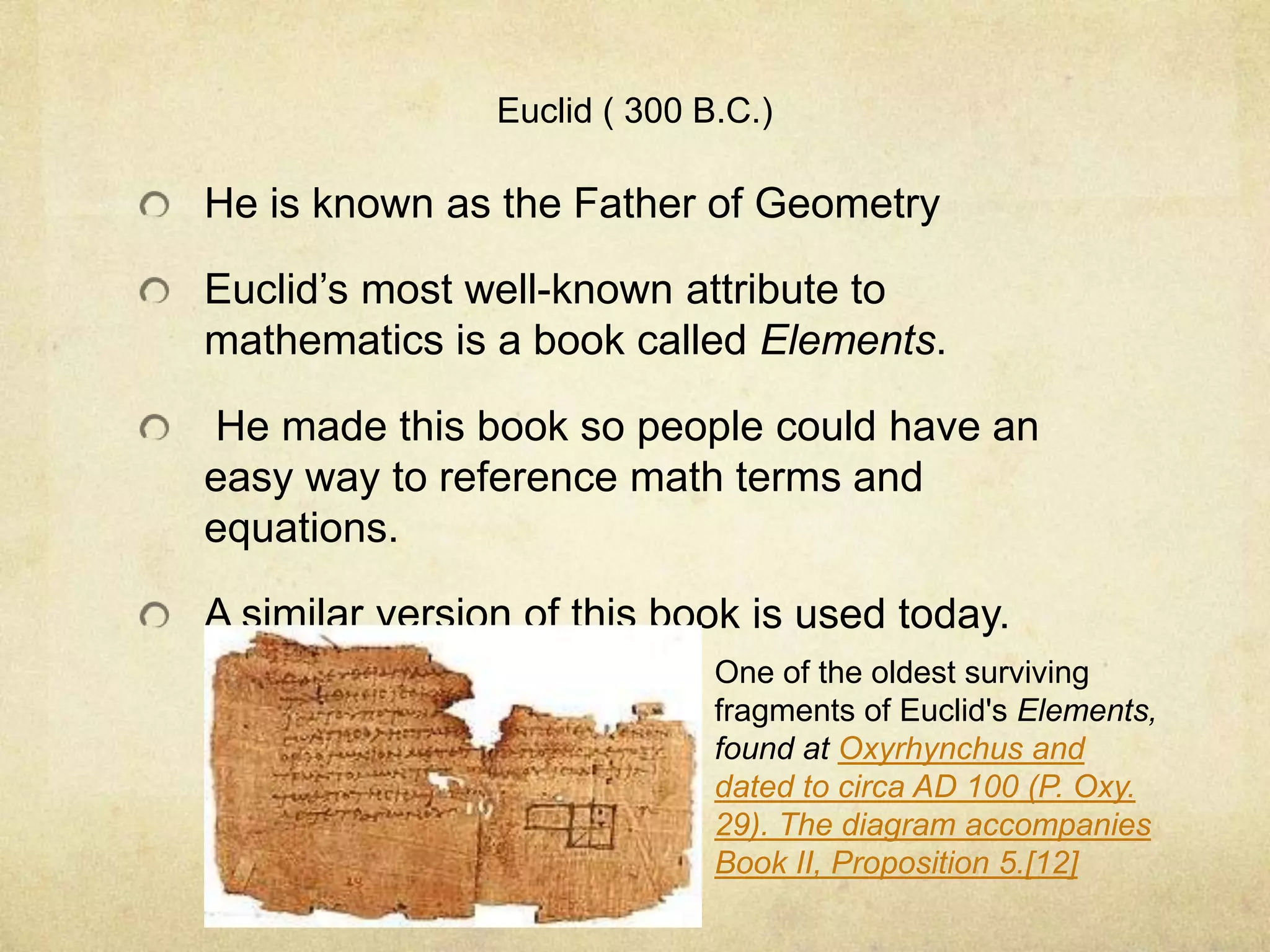 Greek mathematics | PPTX