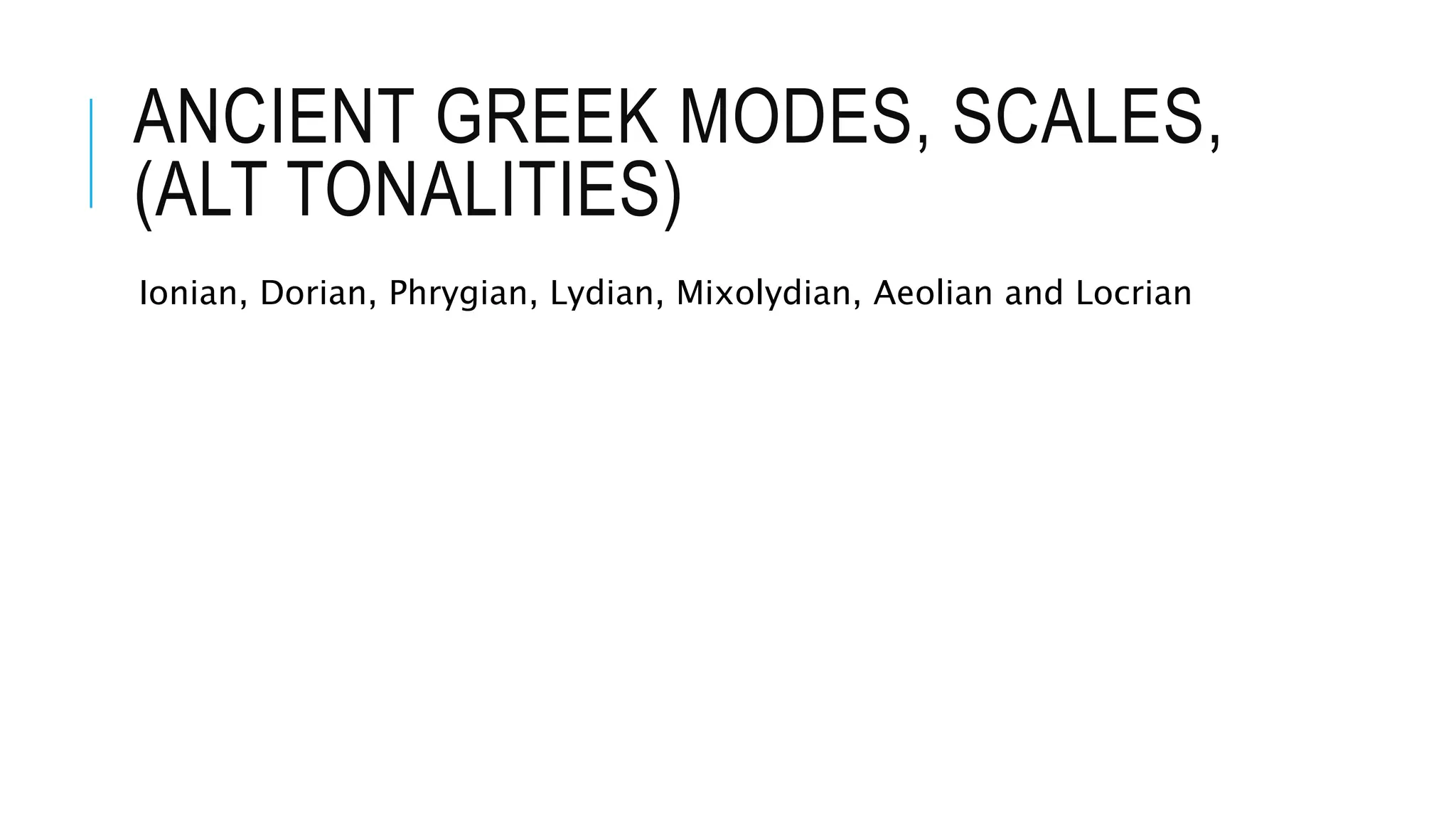 Greek music | PPTX