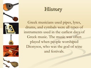 Greek musical instruments | PPT
