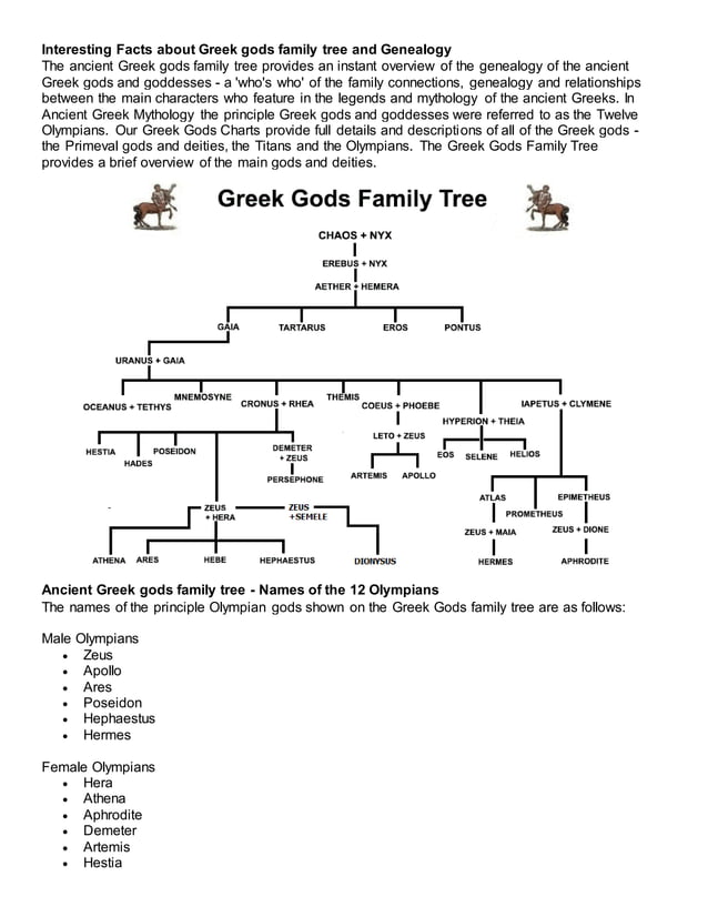 Metis Greek Mythology Family Tree