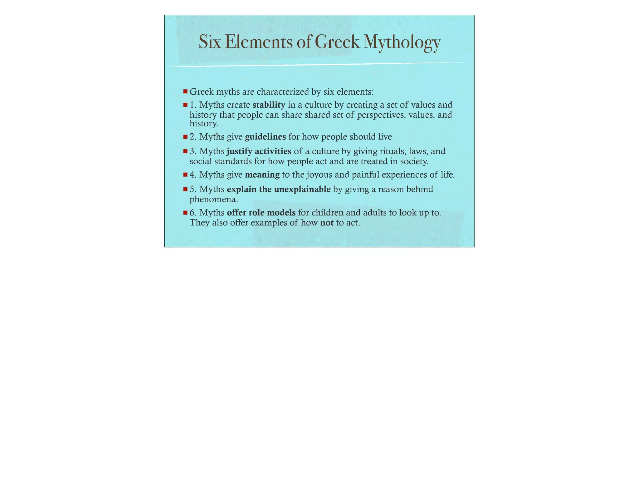 Greek myth example | PPT | Free Download
