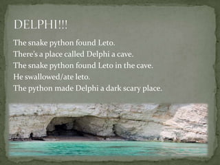 Greek mythology | PPTX