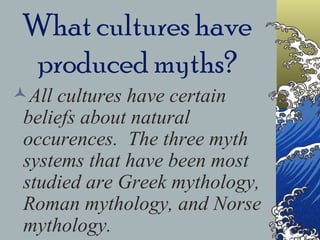 Greek mythology | PPT