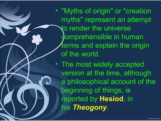 Greek mythology | PPT