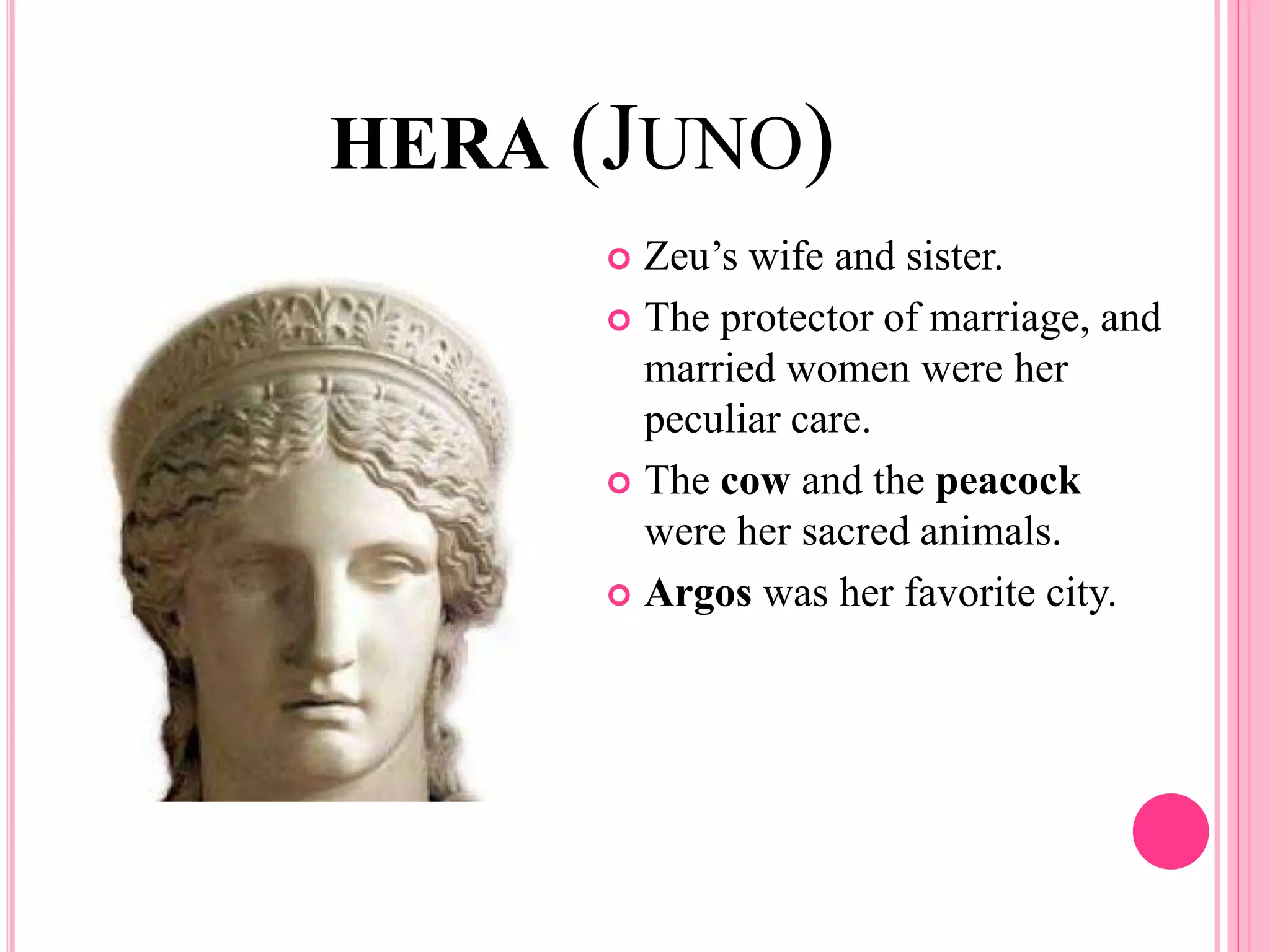 Greek Mythology: Gods and Goddesses (Edith Hamilton) | PPTX