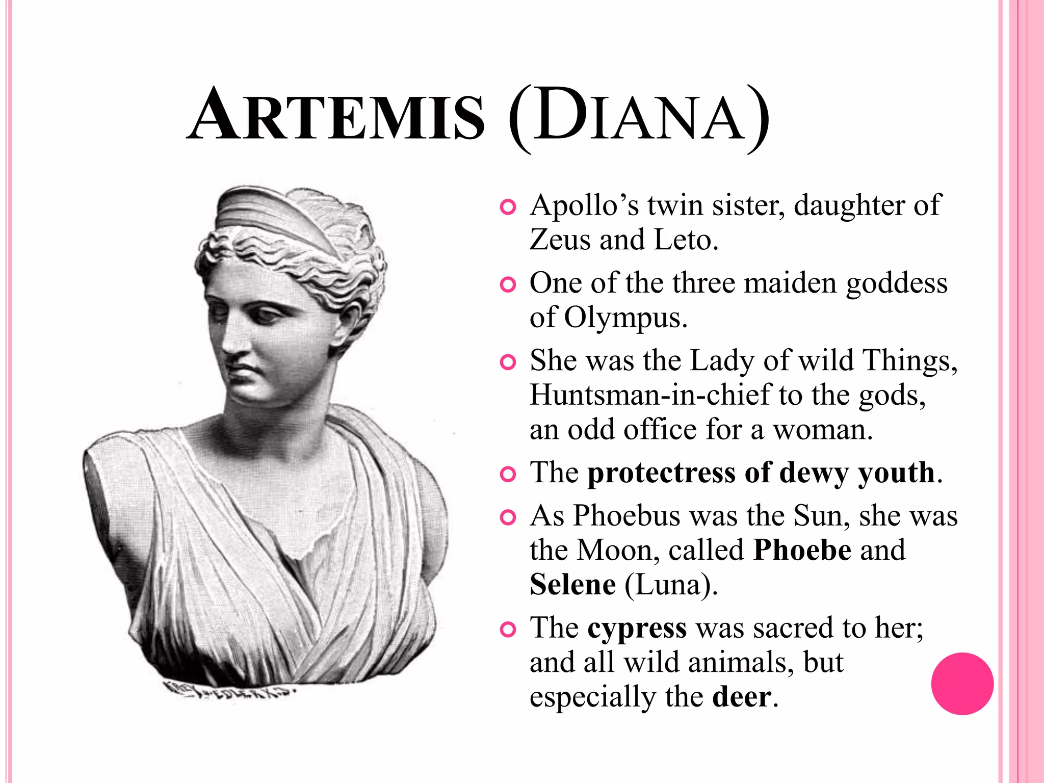 Greek Mythology: Gods and Goddesses (Edith Hamilton) | PPTX