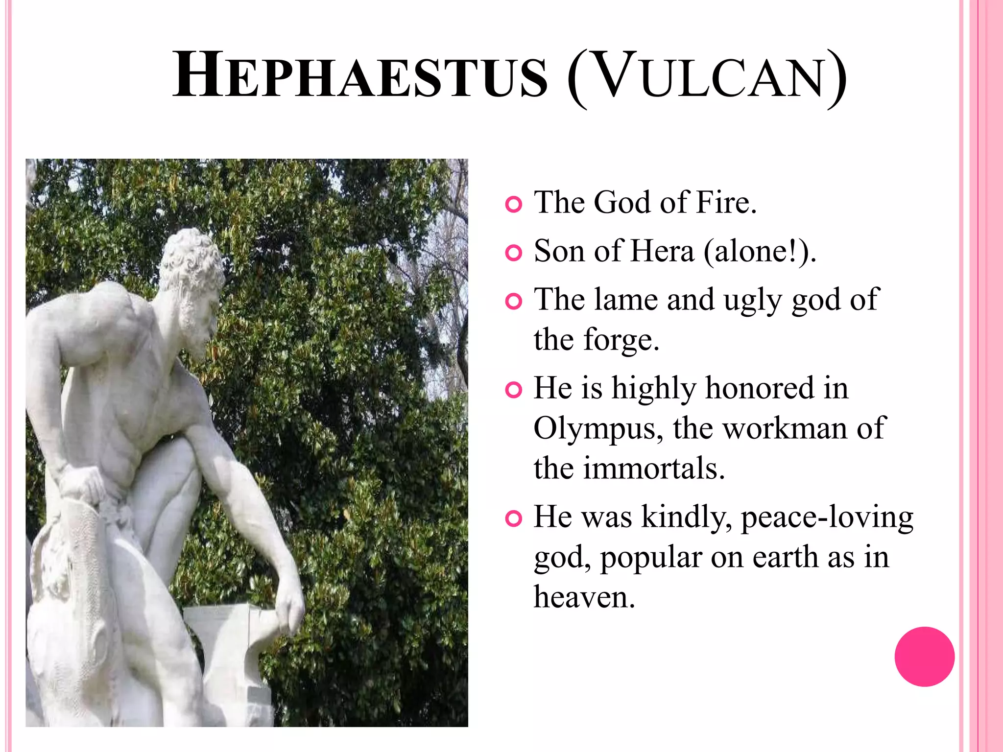 Greek Mythology: Gods and Goddesses (Edith Hamilton) | PPTX