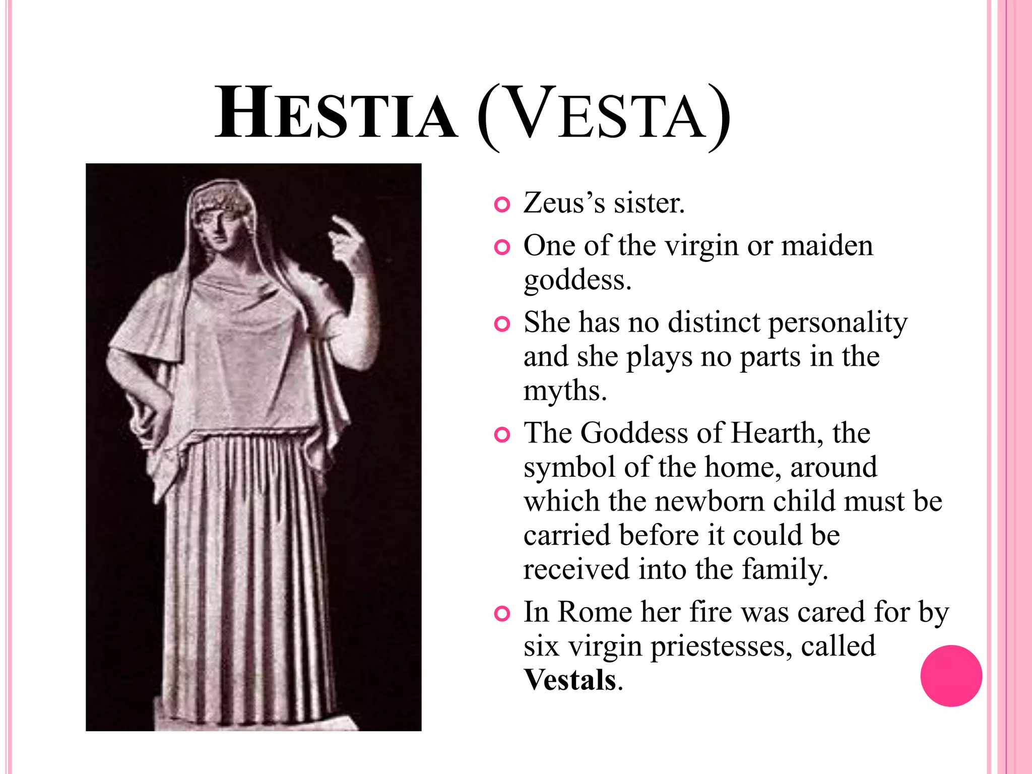 Greek Mythology: Gods and Goddesses (Edith Hamilton) | PPTX