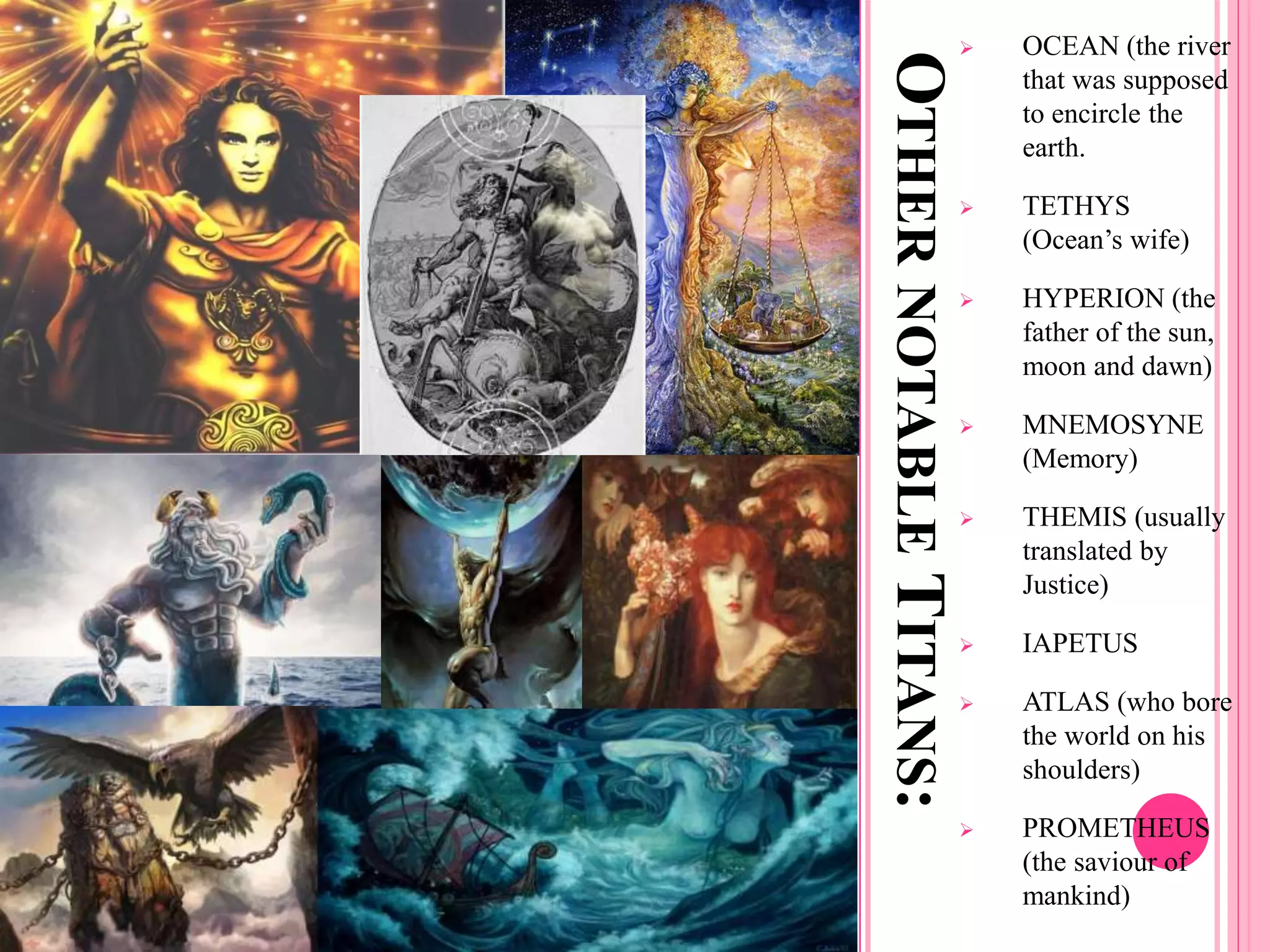 Greek Mythology: Gods and Goddesses (Edith Hamilton) | PPTX