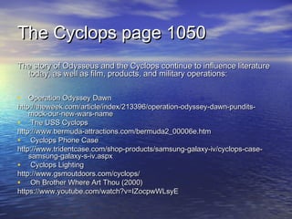 Greek Mythology Connections to Modern Times | PPT