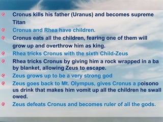 Greek mythology | PPTX