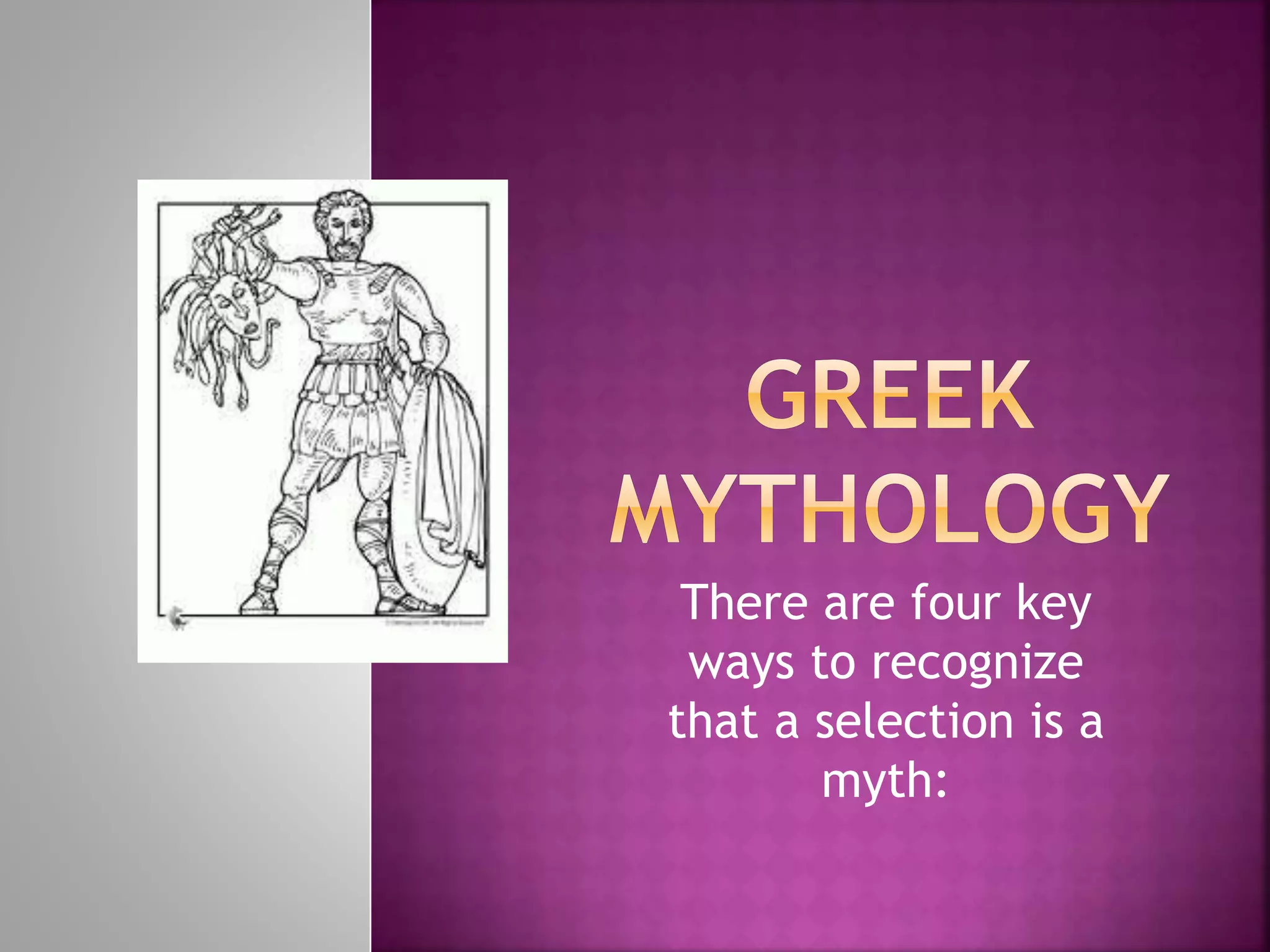 Greek mythology | PPTX
