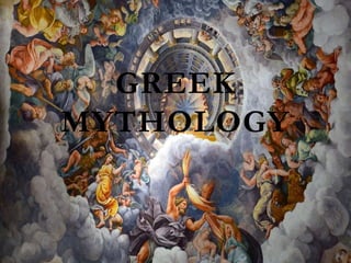 Greek Mural Ceiling