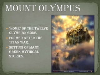 Greek mythology | PPTX