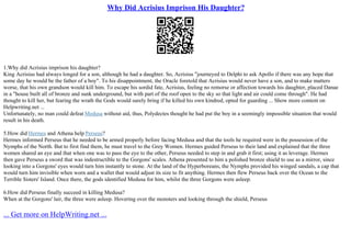 Greek Mythology And Medusa | PPT