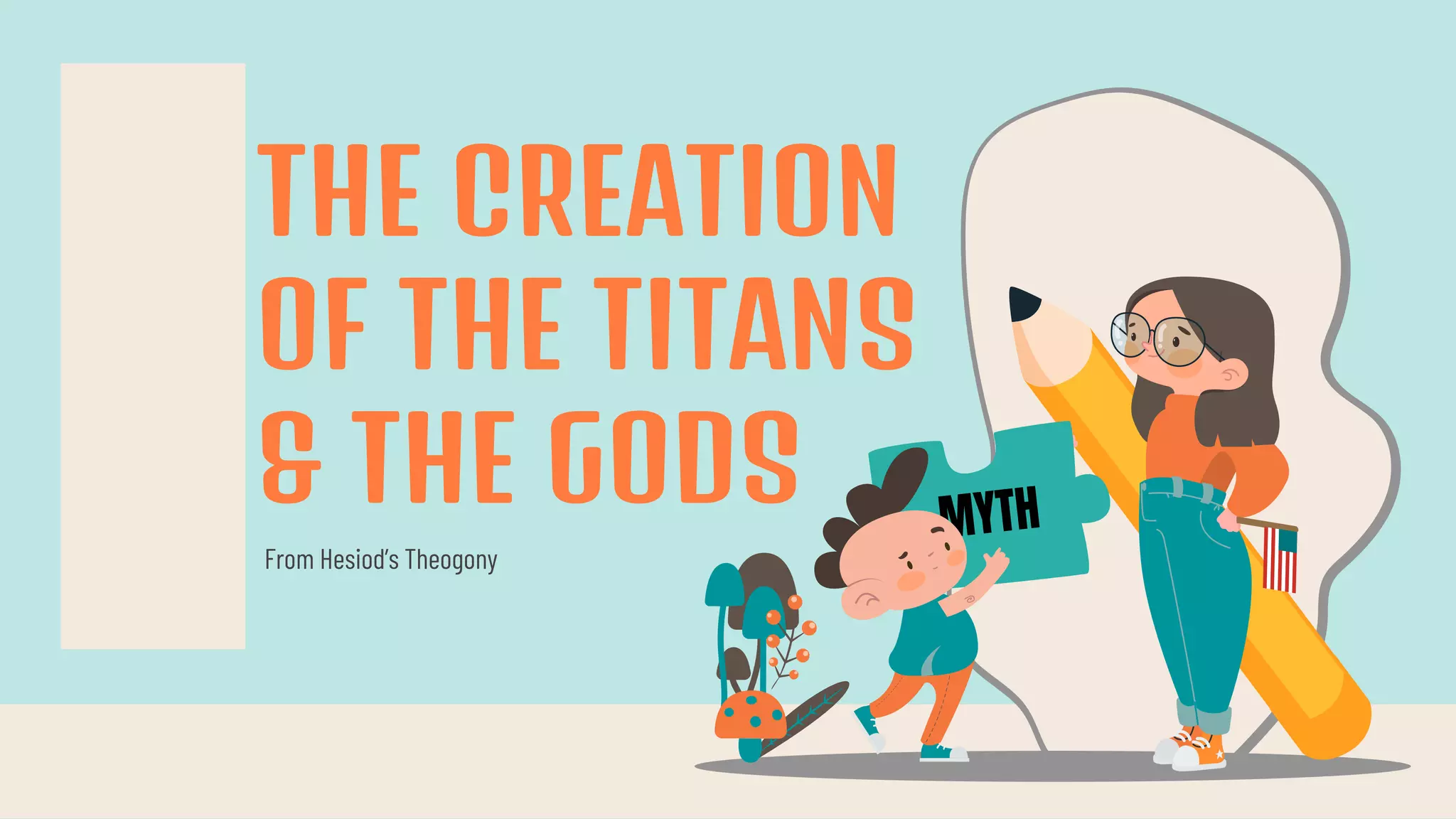 GREEK MYTHOLOGY; The Creation | PPTX