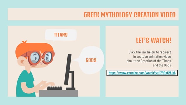 GREEK MYTHOLOGY; The Creation | PPTX