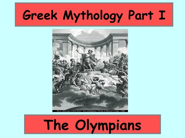 Greek Mythology Part I | PPT