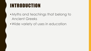 Greek mythology presentation | PPTX