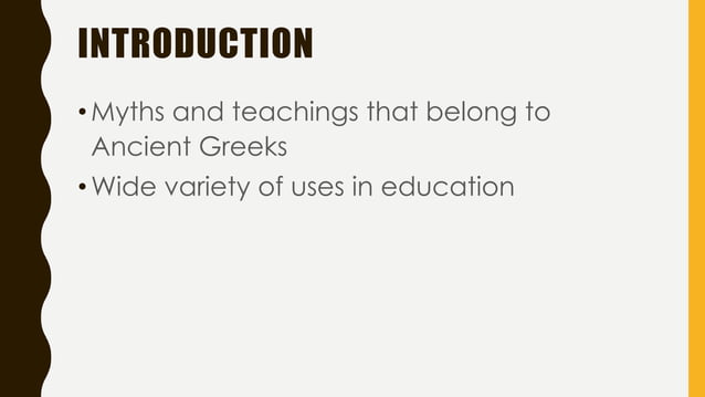 Greek mythology presentation | PPTX