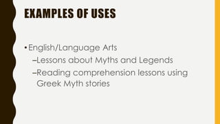 Greek mythology presentation | PPTX