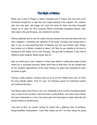 Greek myths | DOCX | Hinduism | Religion & Spirituality