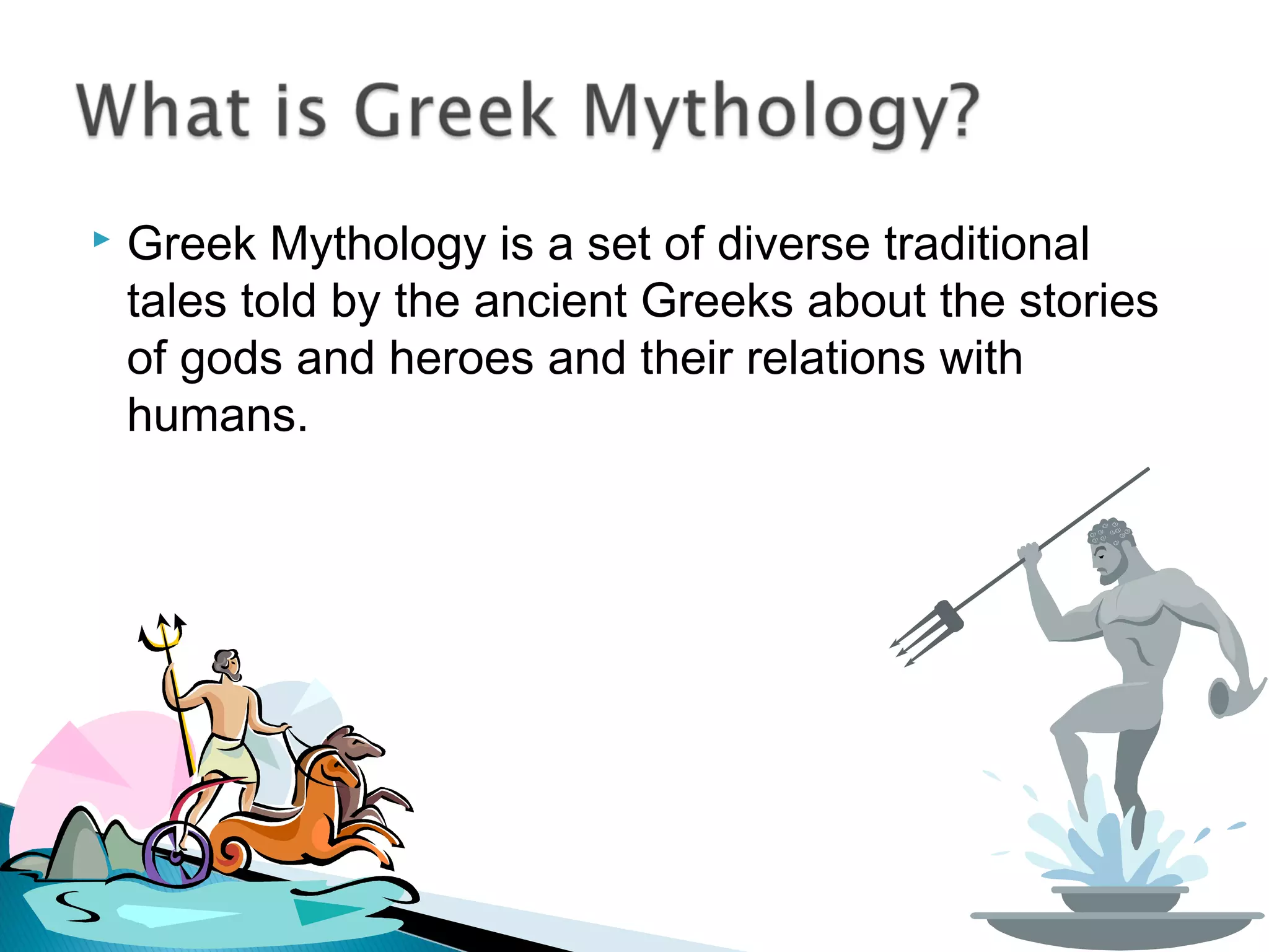 Influence of Greek Myths | PPT
